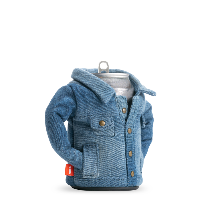The Denim Beer Jacket | Puffin Beer Can Holder – Puffin Drinkwear